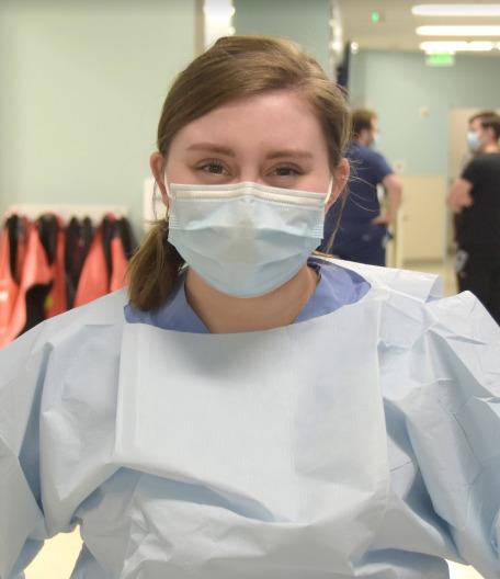 Aspiring doctor Anna-Marie Carver gains valuable experience from summer ...